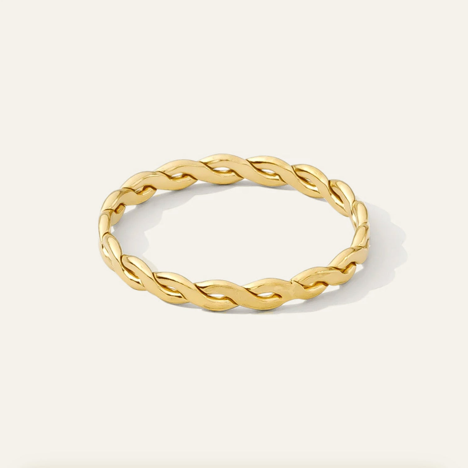 Gold Braided Ring – Kate Gates Jewelry