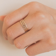 Gold Braided Ring – Kate Gates Jewelry